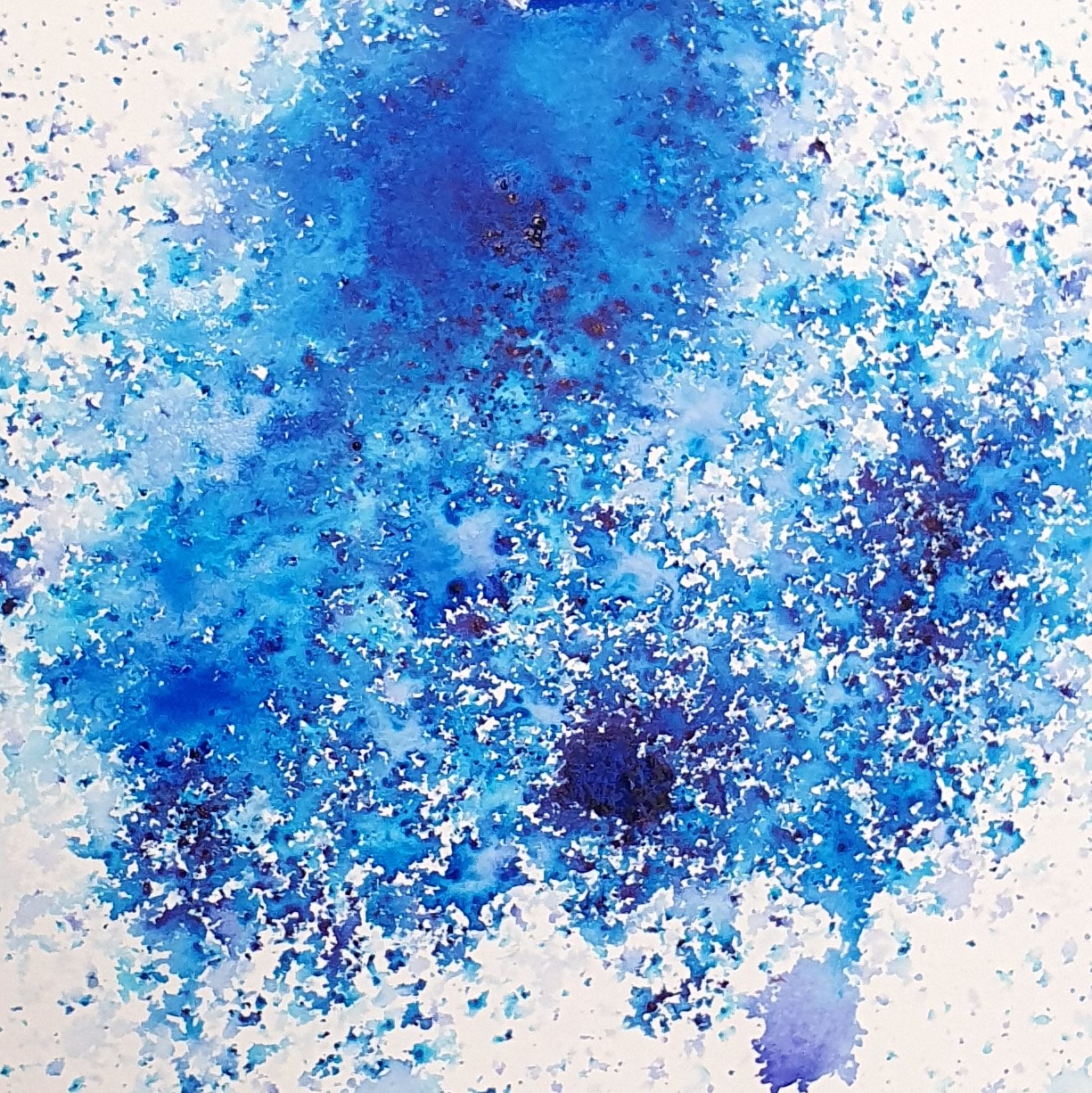 Brusho Cobalt Blue akvarelliväri – Suomen Taidetarvike