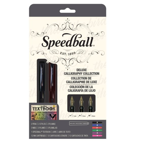 Speedball Calligraphy Set + Textbook – Suomen Taidetarvike